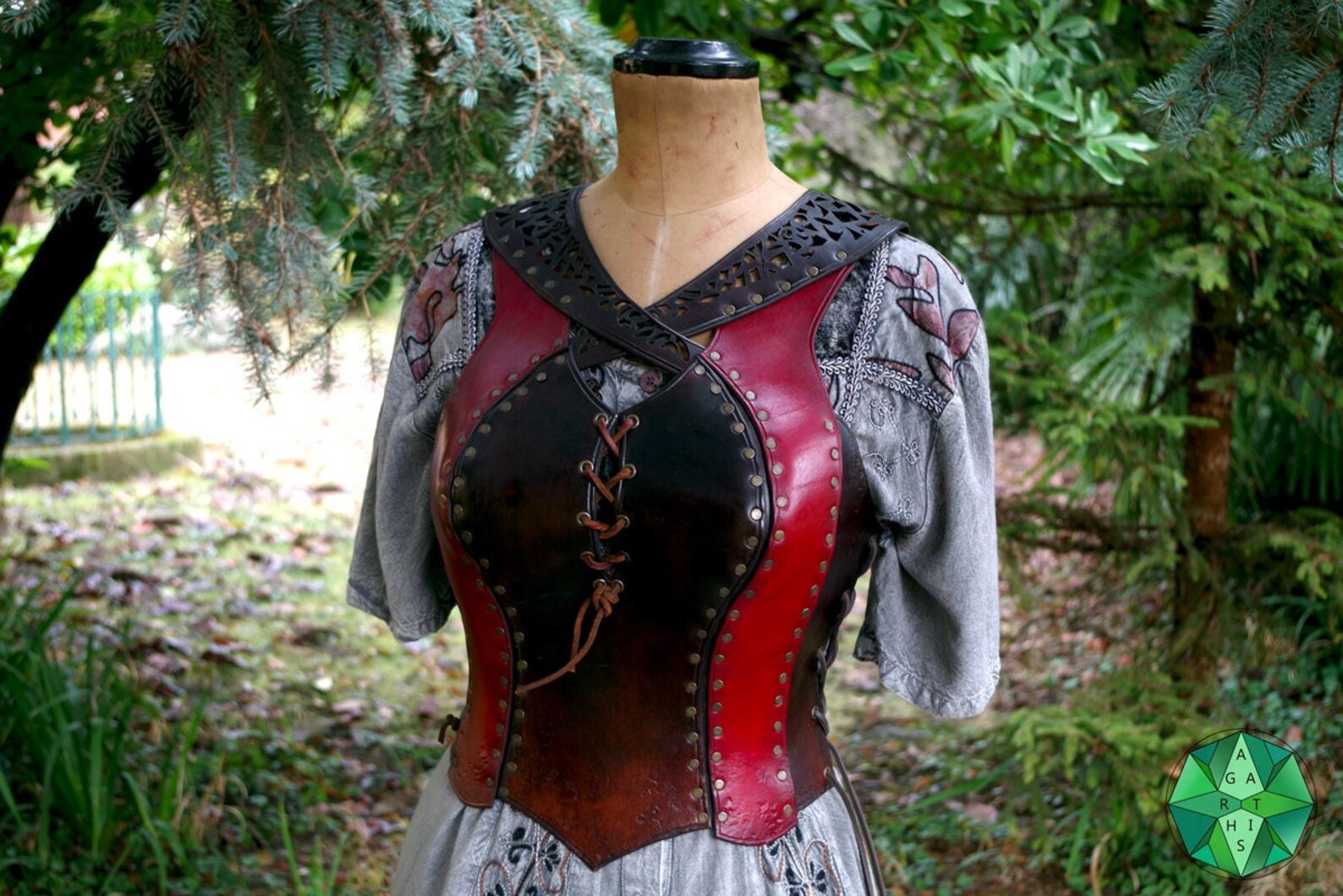 Female Armor/corset "hella" Larp Cosplay Fantasy - Etsy