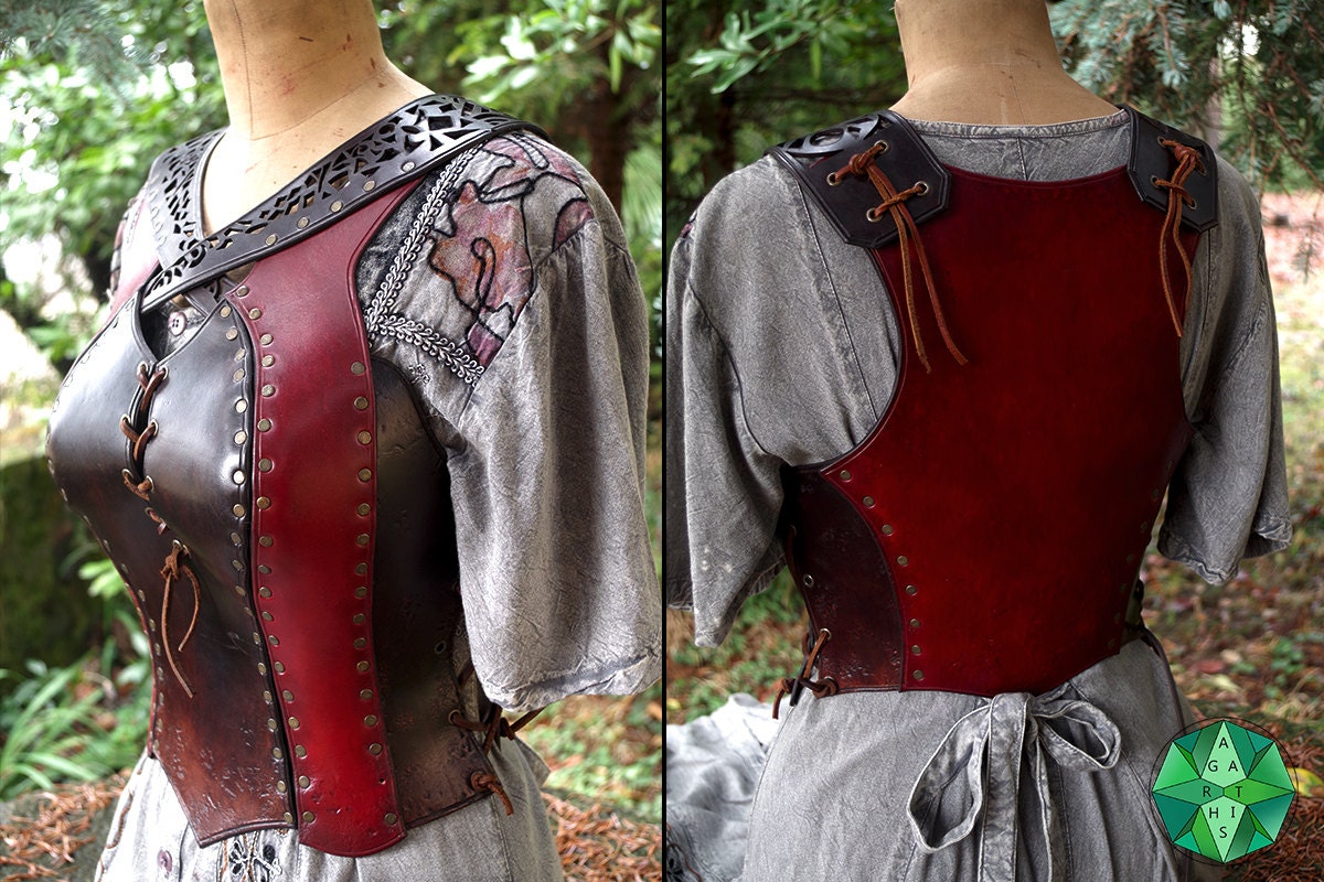 Female Armor/corset hella Larp Cosplay Fantasy - Etsy