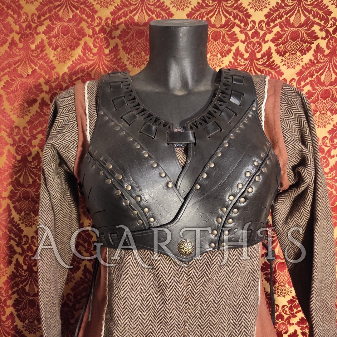 Female Armor/corset black Dorne one Piece Only - Etsy