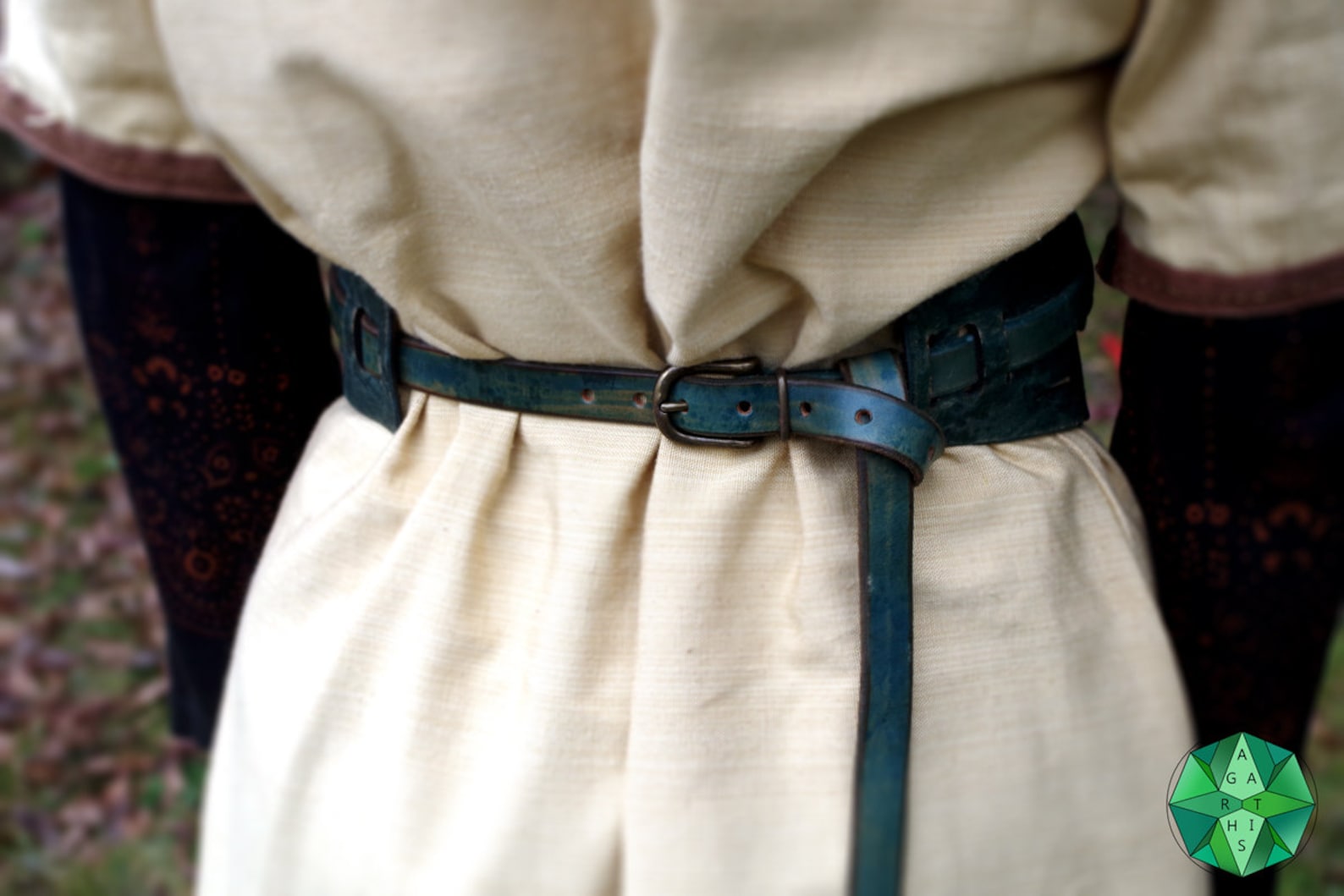 Leather Belt beltane Deluxe Unisex Pagan Larp - Etsy
