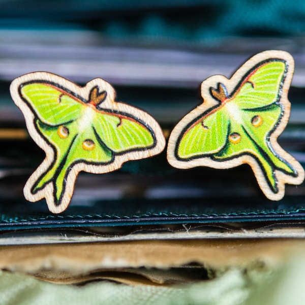Luna Moth Pin - Etsy