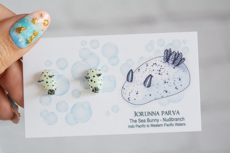 The Sea Bunny Glow in the Dark Jorunna Parva Nudibranch | Etsy
