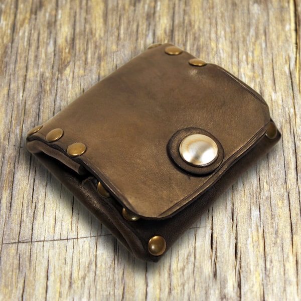 Leather Coin Pouch - Etsy