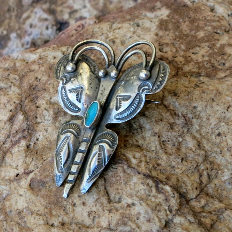 Navajo Brooch - Etsy