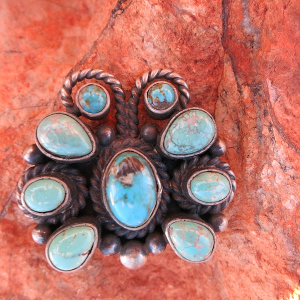Navajo Brooch - Etsy