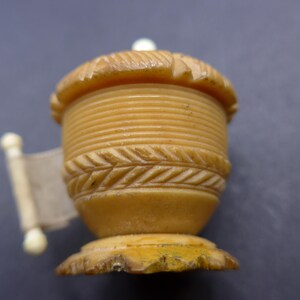 Antique Victorian Carved Vegetable Ivory Tape Measure - Etsy