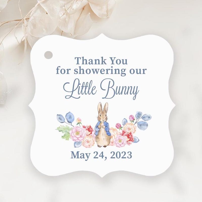 Peter Rabbit Tags - Etsy