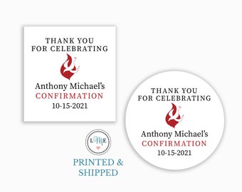 Confirmation Labels - Etsy