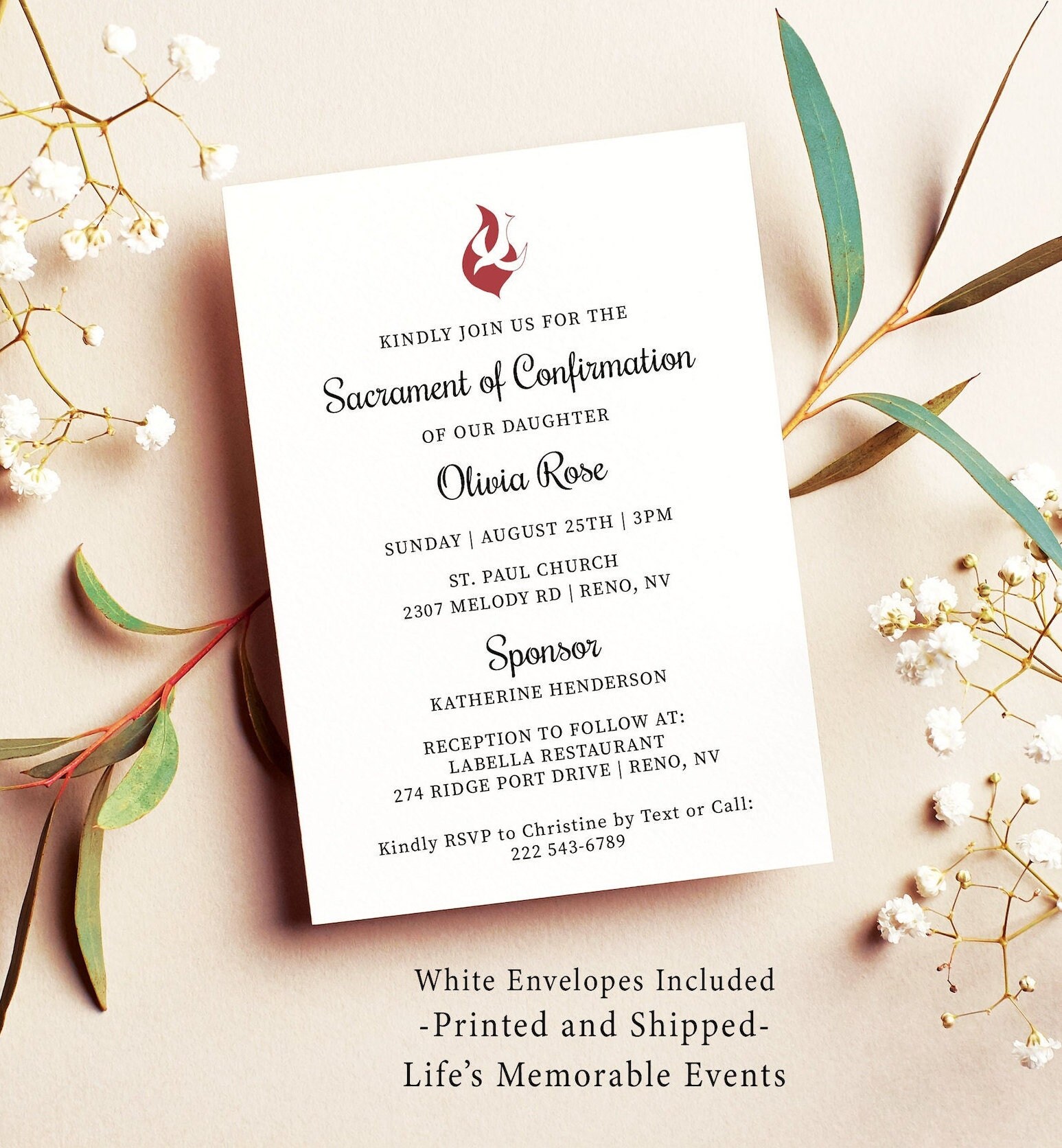 Confirmation Invitations