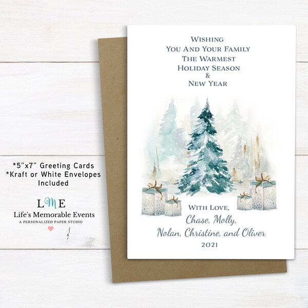 Rustic Holiday Cards - Etsy
