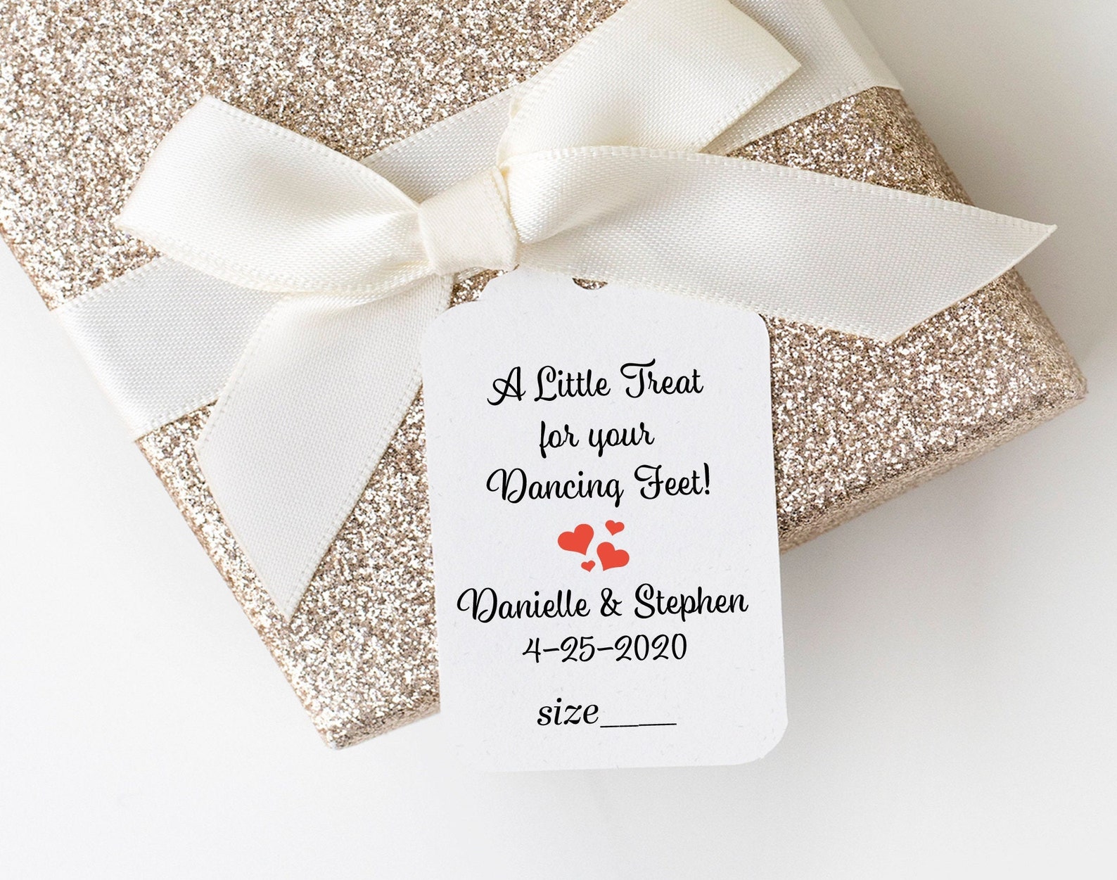 A Little Treat for Your Dancing Feet Tag Wedding Dancing - Etsy