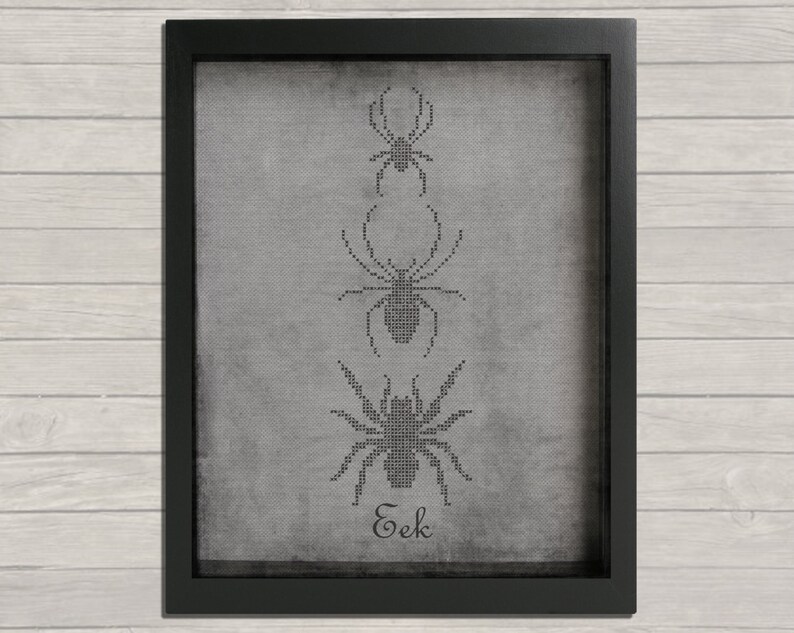 EEK Spider Printable Art, PDF Print, Instant Download, Halloween ...