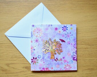 Blank message card | Etsy