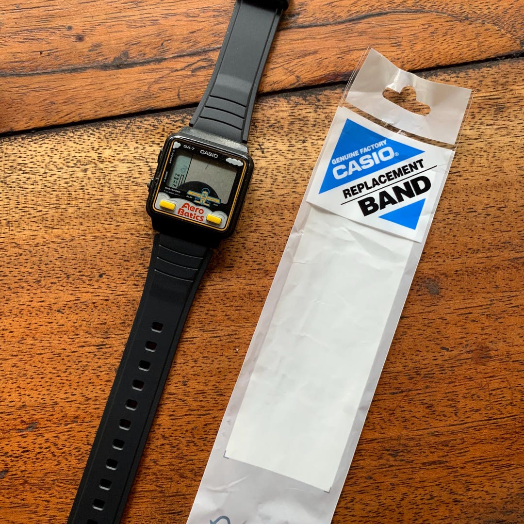Vtg Casio Game Watch Aero Batics Series - Etsy