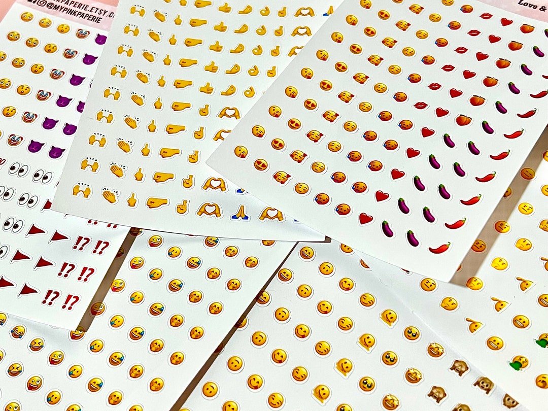 Emoji Stickers for Annotating Books - Etsy