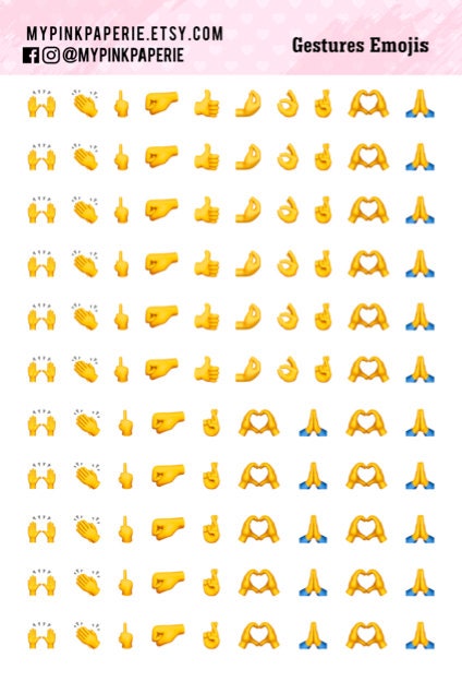 Emoji Stickers for Annotating Books - Etsy Australia