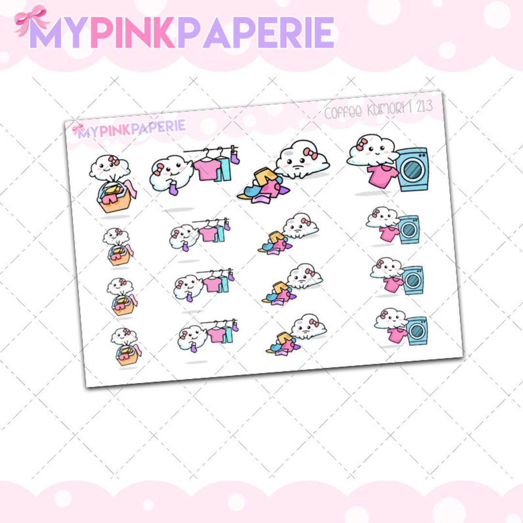 213 Laundry Kumori Original Hand Drawn Stickers - Etsy