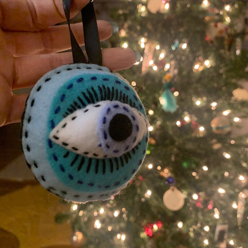 Felt Evil Eye - Etsy