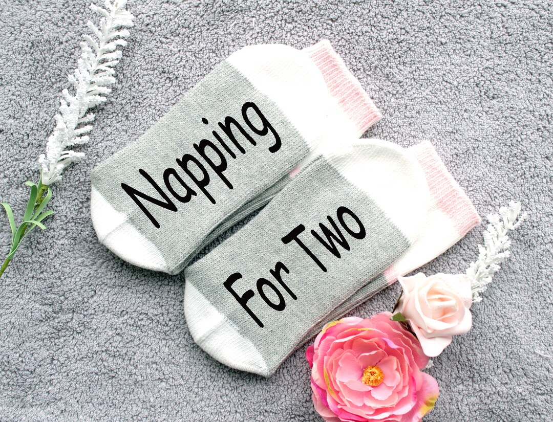 New Mom Gift, Napping for Two, Baby Shower Gift, Pregnancy Announcement ...