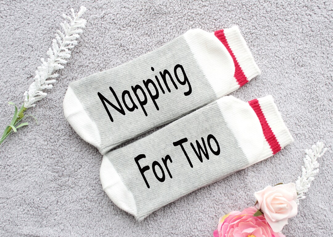 New Mom Gift, Napping for Two, Baby Shower Gift, Pregnancy Announcement ...