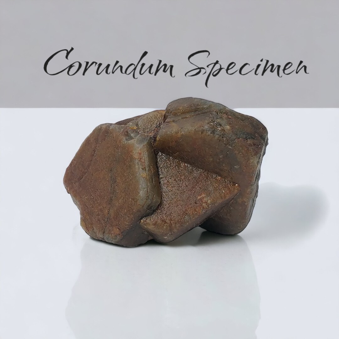 Corundum Gemstone Raw Crystal Specimen : 268.70cts Earth Mined Natural ...