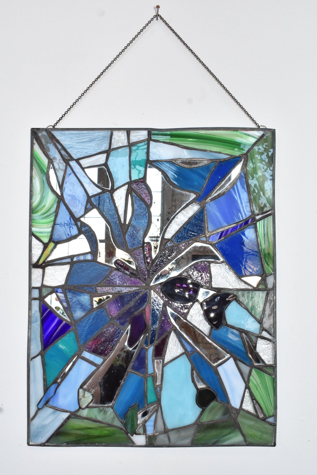 Abstract "shatter" Panel Suncatcher Window/wall Hanging Ornament - Etsy