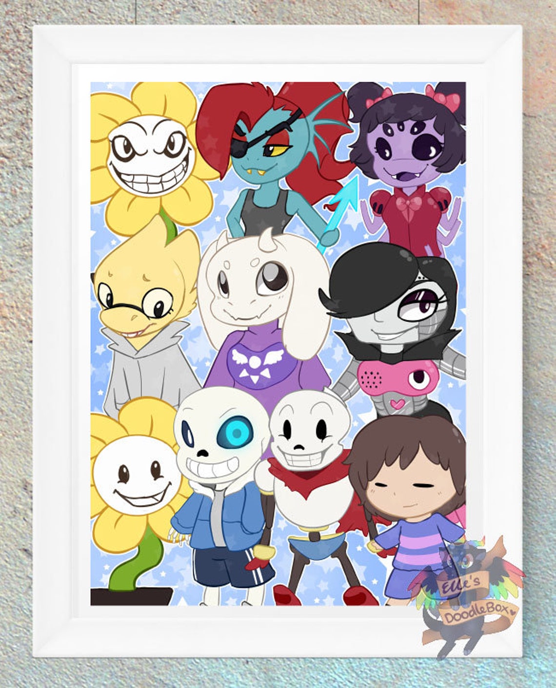 NEW Undertale Prints / Fan Art / Print / Gift / Handmade / | Etsy