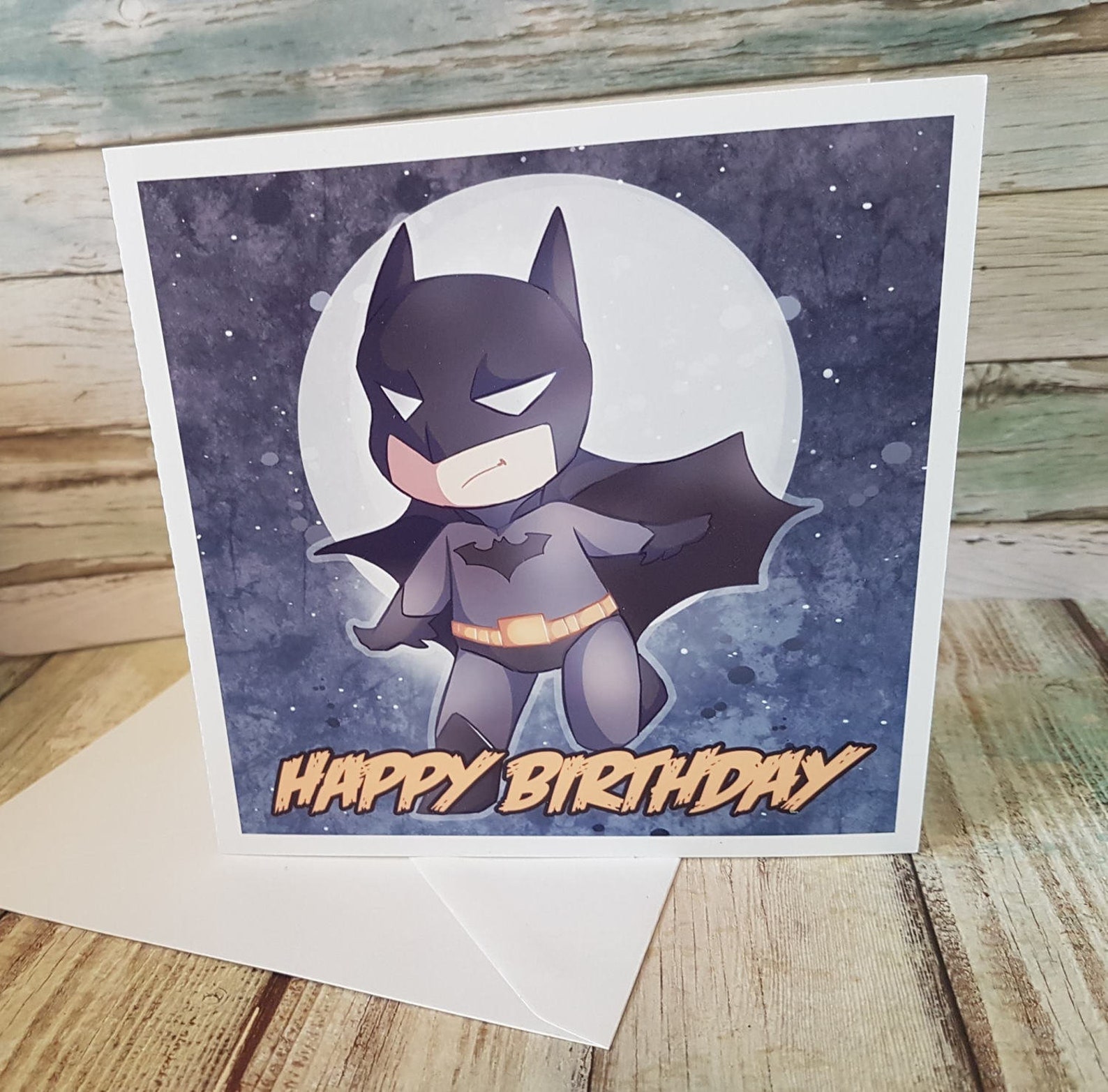 Batman / Birthday Card / Greeting Card / Gift / Handmade / | Etsy