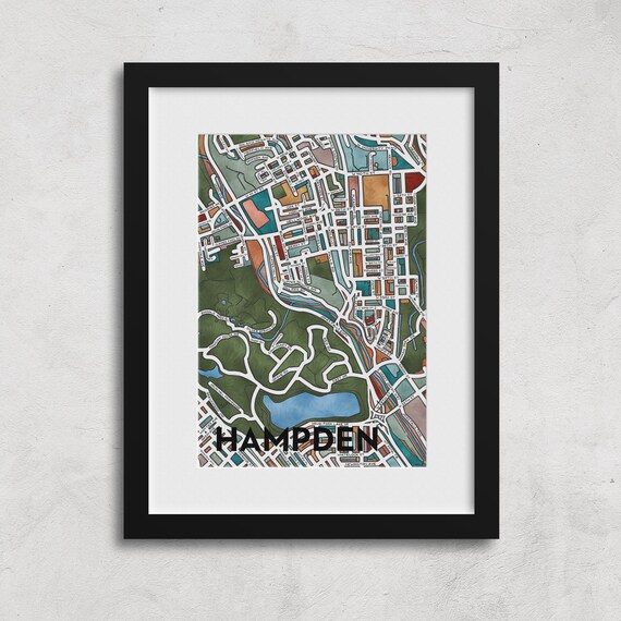 Hampden Neighborhood Baltimore Map Hampden Baltimore, MD Homes For