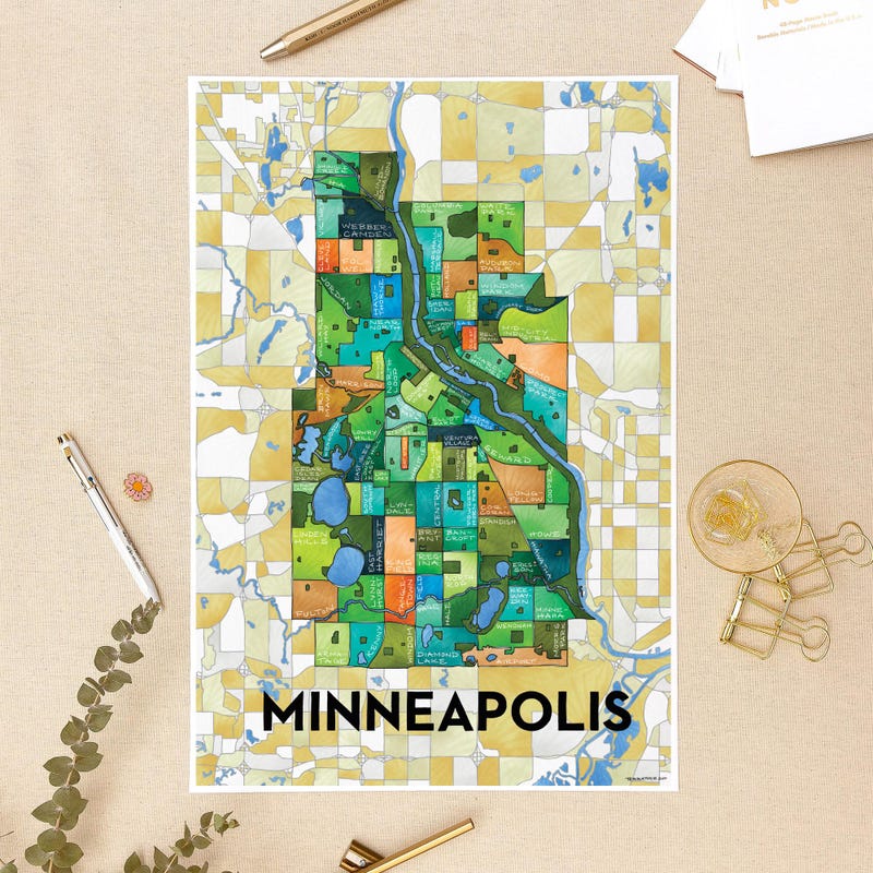 Minneapolis Art - Etsy