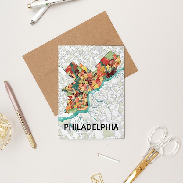 Philadelphia Eagles Greeting Card - Etsy