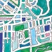 Congress Heights Neighborhood Map Art Print - Etsy