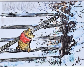 Winnie the Pooh Snow | Etsy