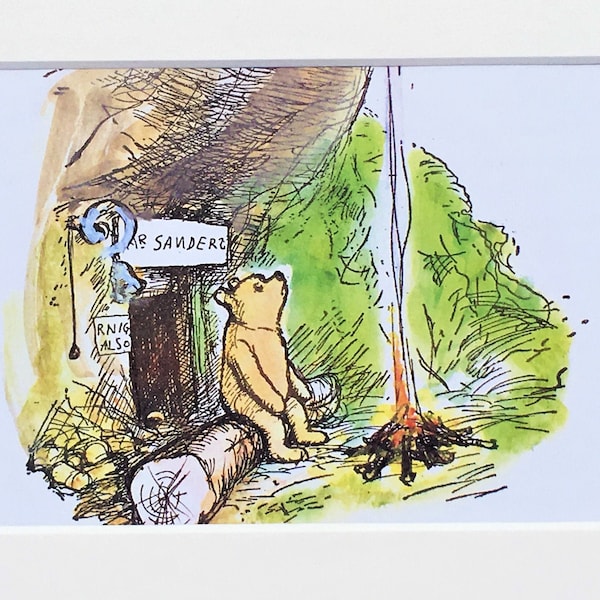 Winnie the Pooh House Sign - Etsy