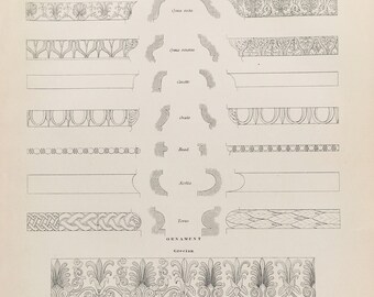 Roman Mouldings - Etsy