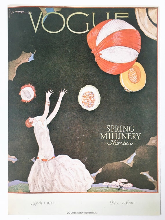 Vintage Couture Magazine Posters