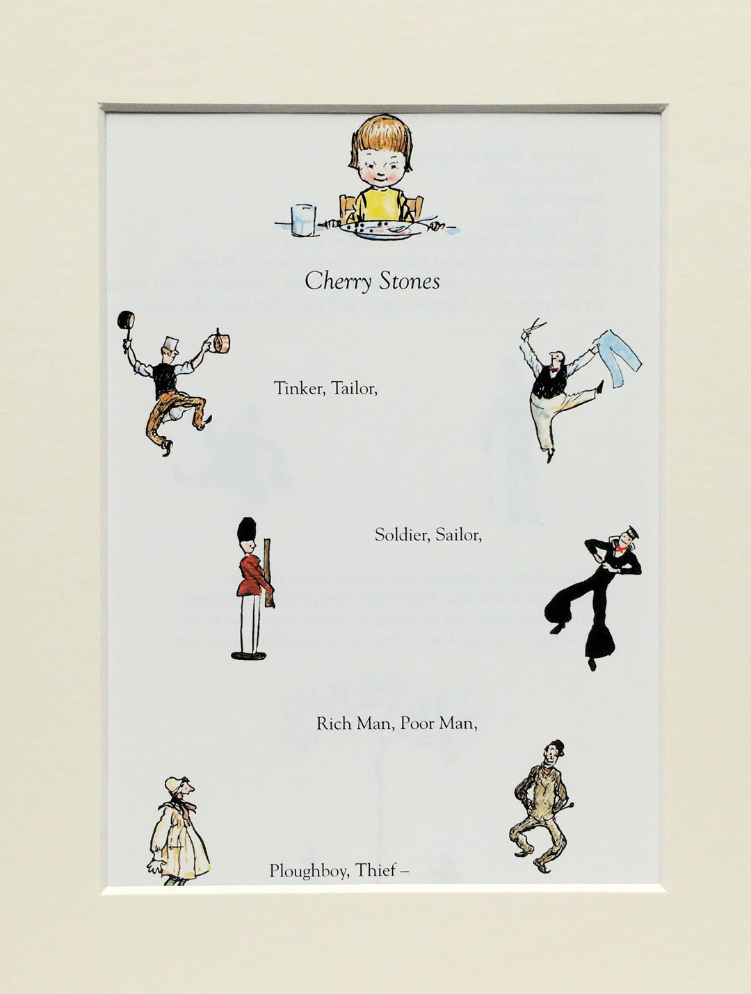 CHRISTOPHER ROBIN Poem by A.A. Milne & Ernest Shepard Large Mounted ...