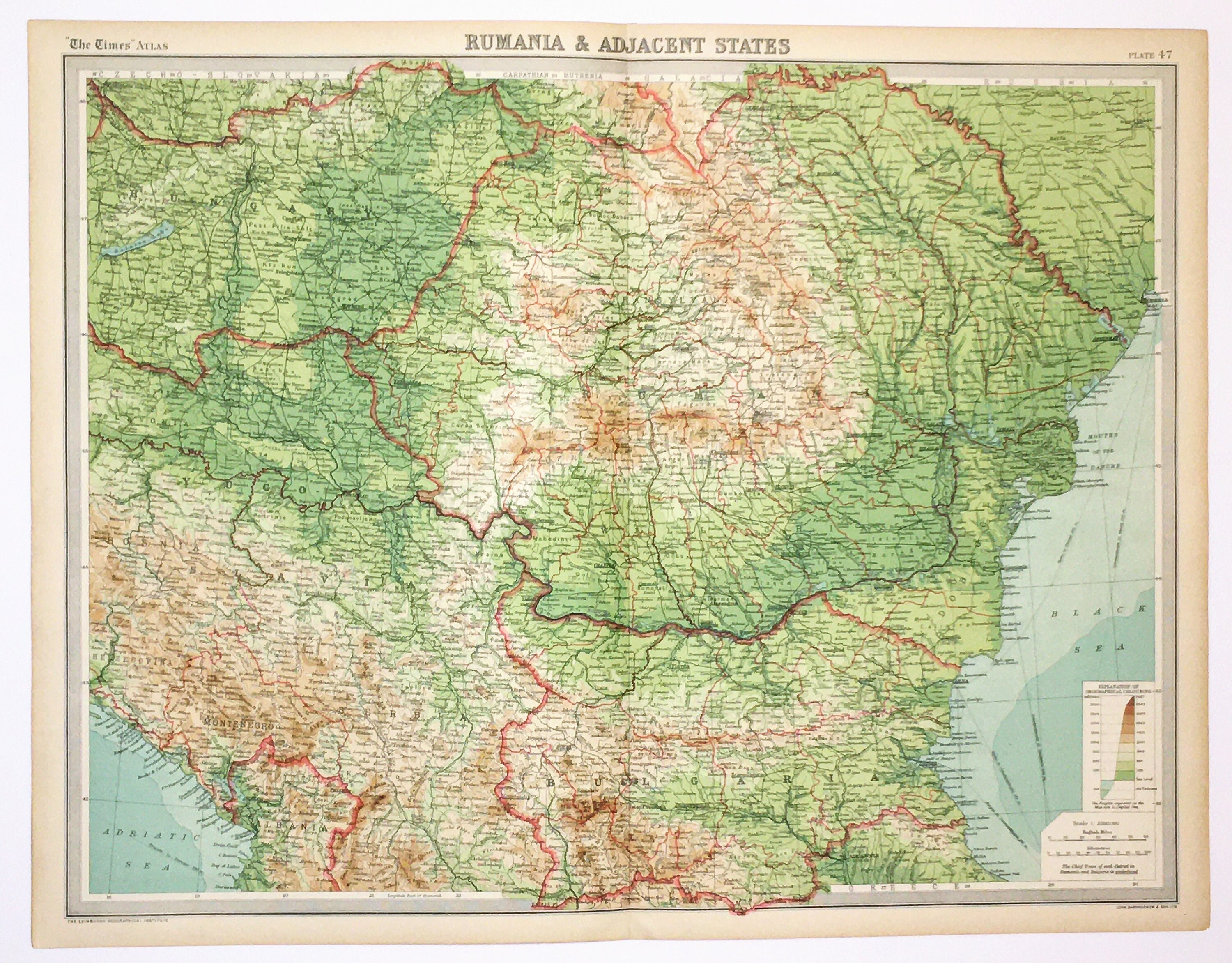 Map Of Dinaric Alps Ancient Greece And Balkan