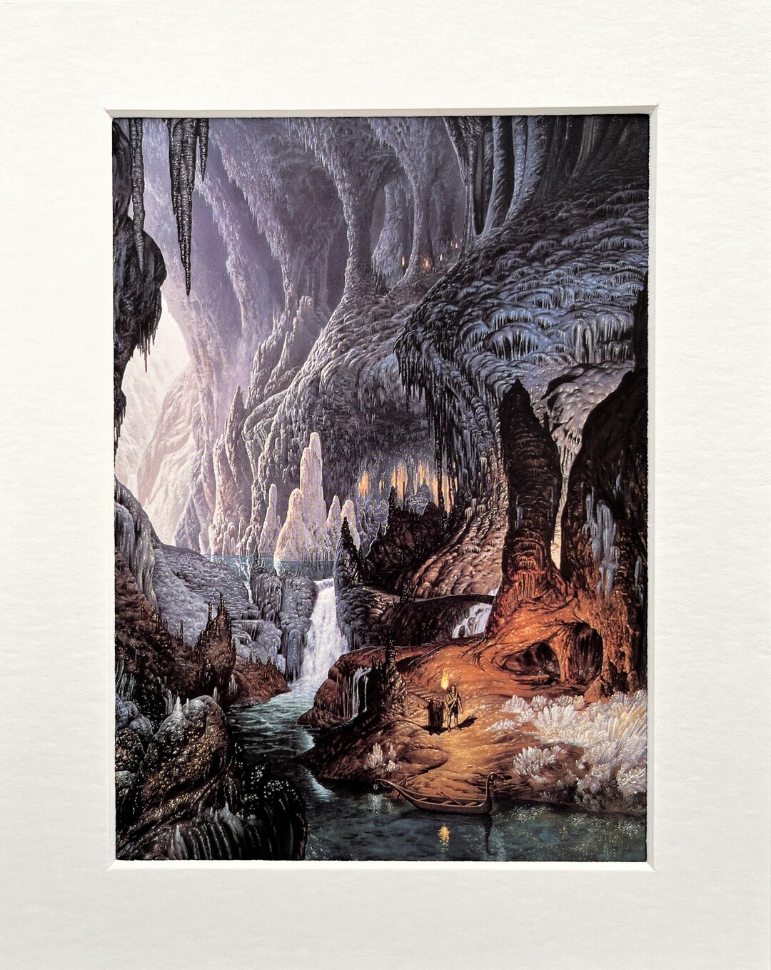 Lámina a color de El Señor de los Anillos - Tolkien - Tierra Media ...