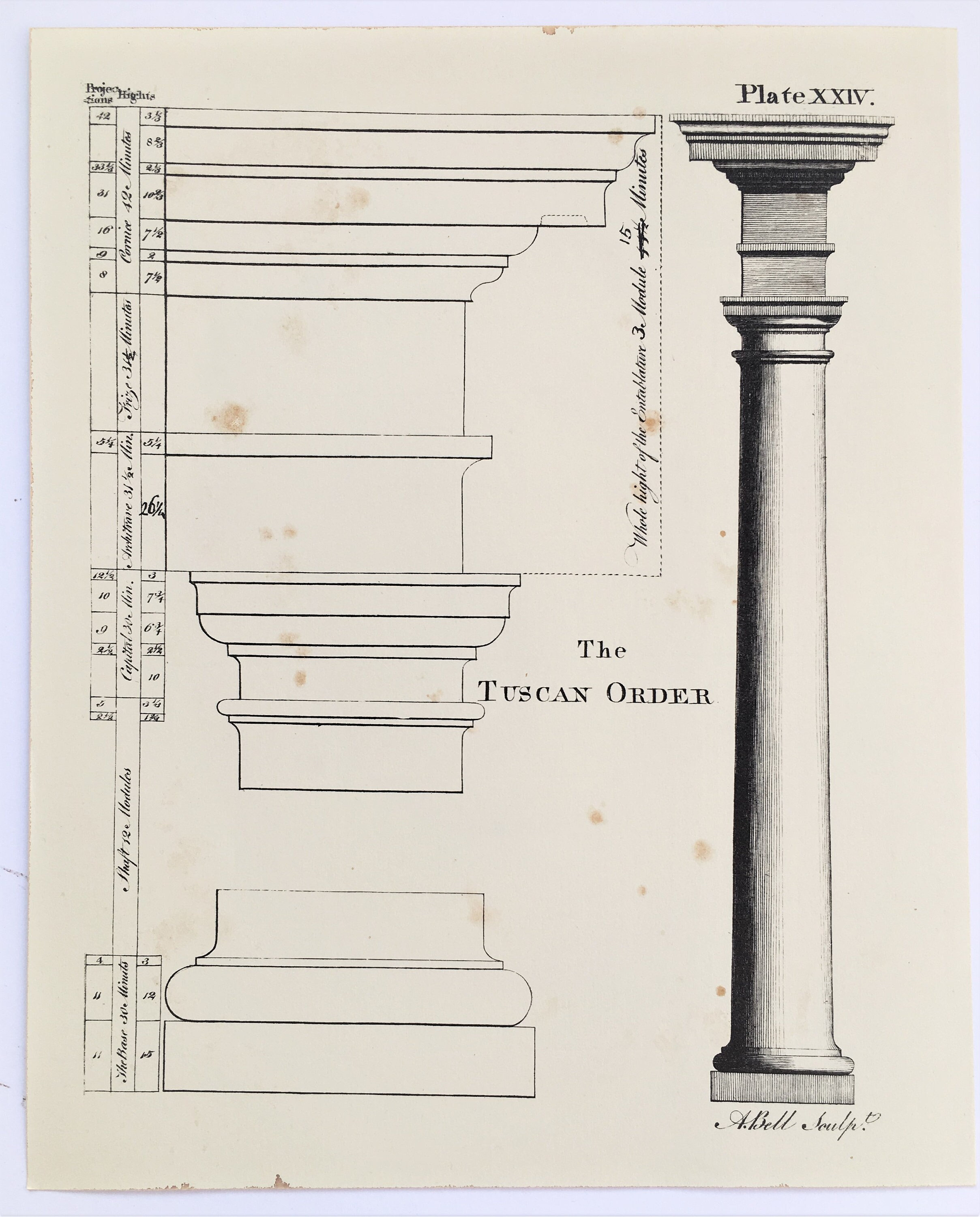 Tuscan Architecture Order