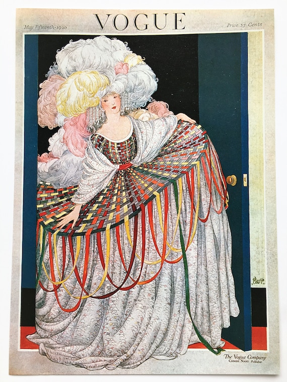 Vintage Vogue Magazine Covers 1920s