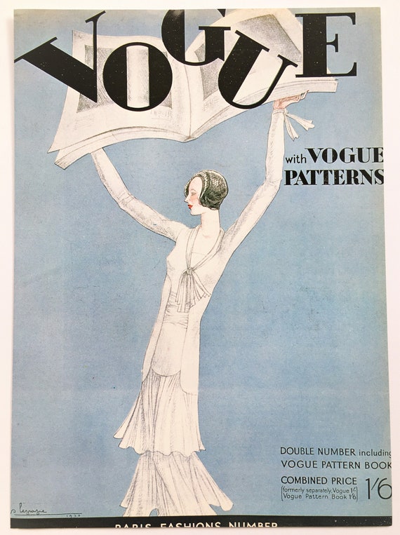 Vintage Couture Magazine Cover Prints