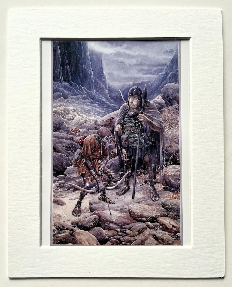 Lord of the Rings - Alan Lee Colour Print - Tolkien - Middle Earth - Etsy