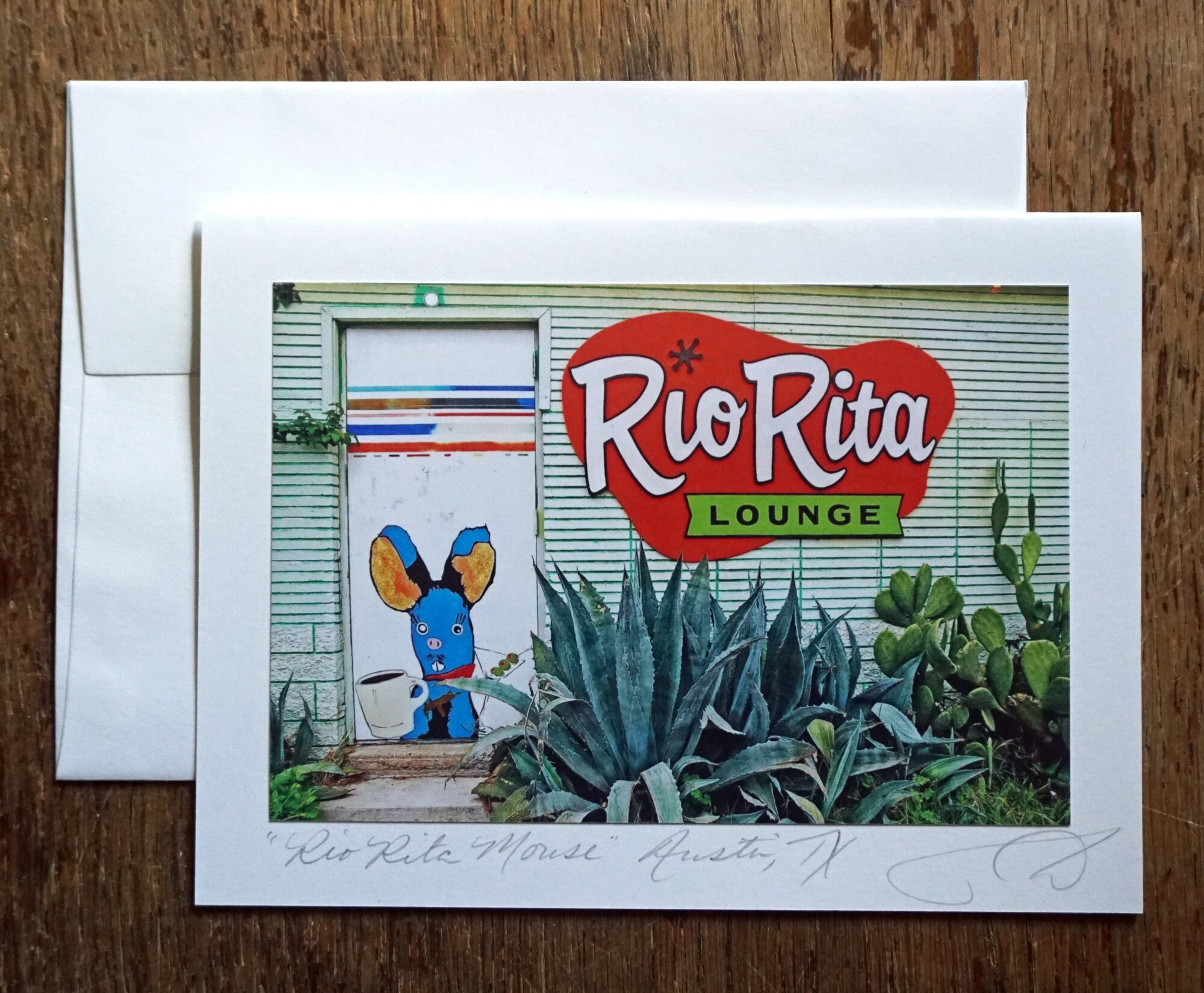 RIO RITA MOUSE ~ Handmade 5x7 Photo Greeting Card - Card Stock and ...