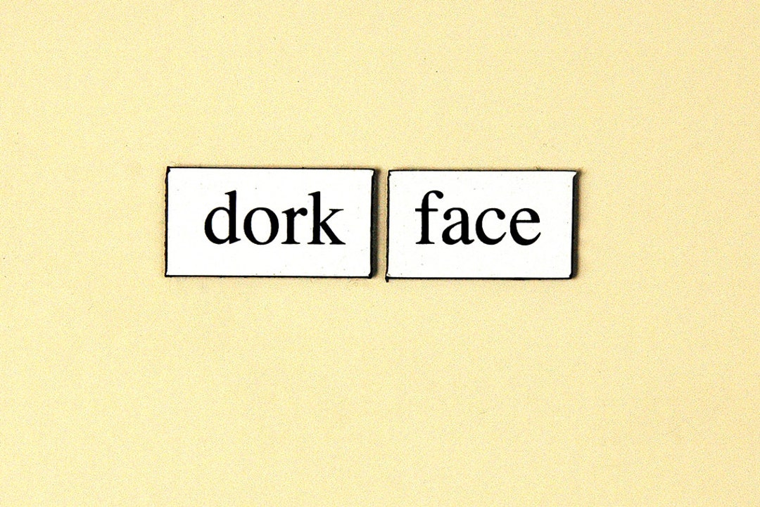 DORK FACE ~ Handmade 5x7 Photo Greeting Card - Card Stock and Envelope ...