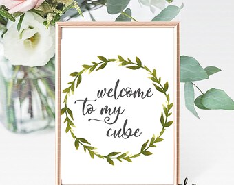 Welcome to My Cube | Etsy