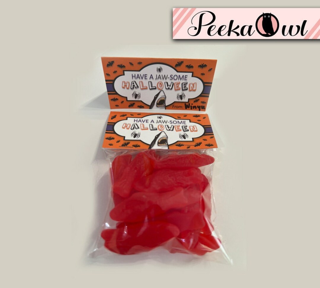 Digital Instant Download Halloween Bag Toppers Favor/treat - Etsy