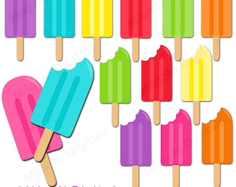 Popsicle Border Clipart