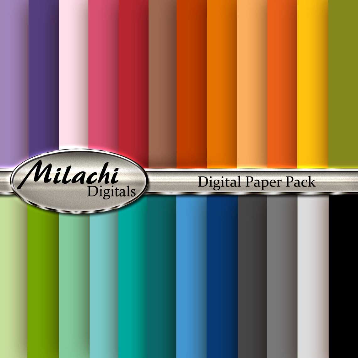 Solid Digital Paper Pack Commercial Use Instant Download - Etsy