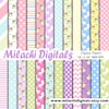 Ladybug Digital Paper, Background, Scrapbook Papers, Stripes, Chevron ...